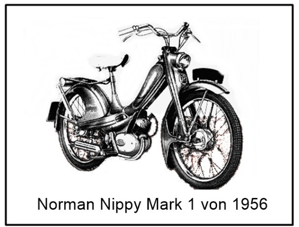 Achilles Mopeds unter anderem Namen in England | Achilles Werke